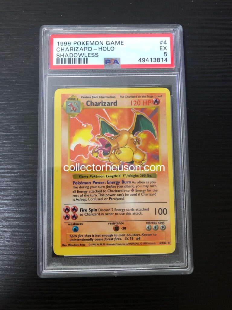 Shadowless charizard psa 5 – Collector Heuson