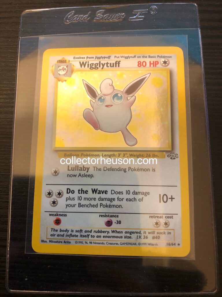 Wigglytuff jungle holo – Collector Heuson
